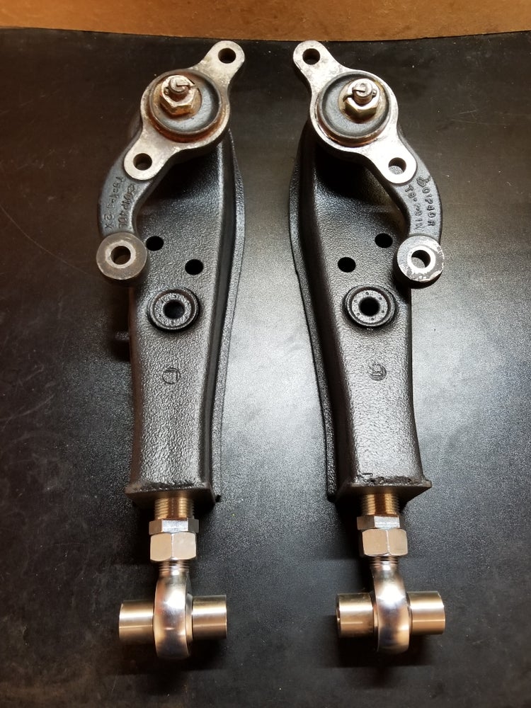 Z31 adjustable front lower control arms – Pucker Factory Fabrication