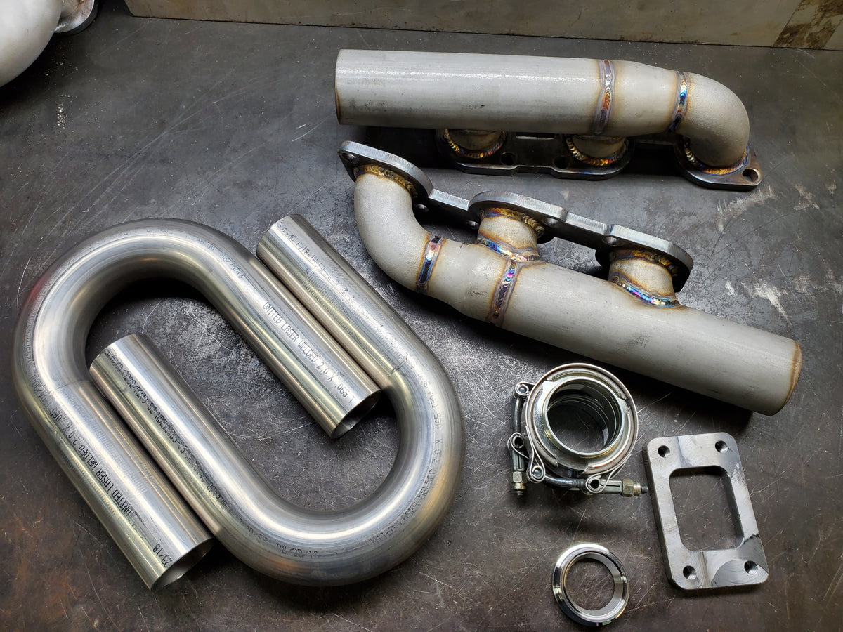 vg30/33 DIY Turbo manifold kit – Pucker Factory Fabrication