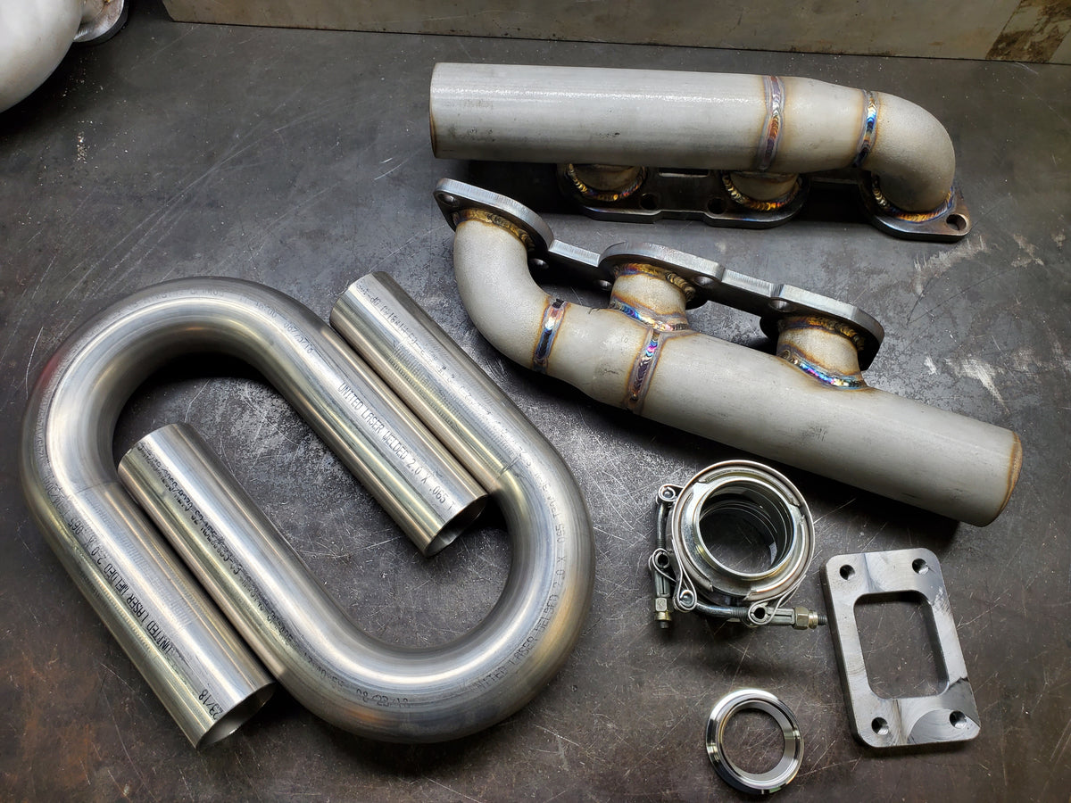 vg30/33 DIY Turbo manifold kit – Pucker Factory Fabrication