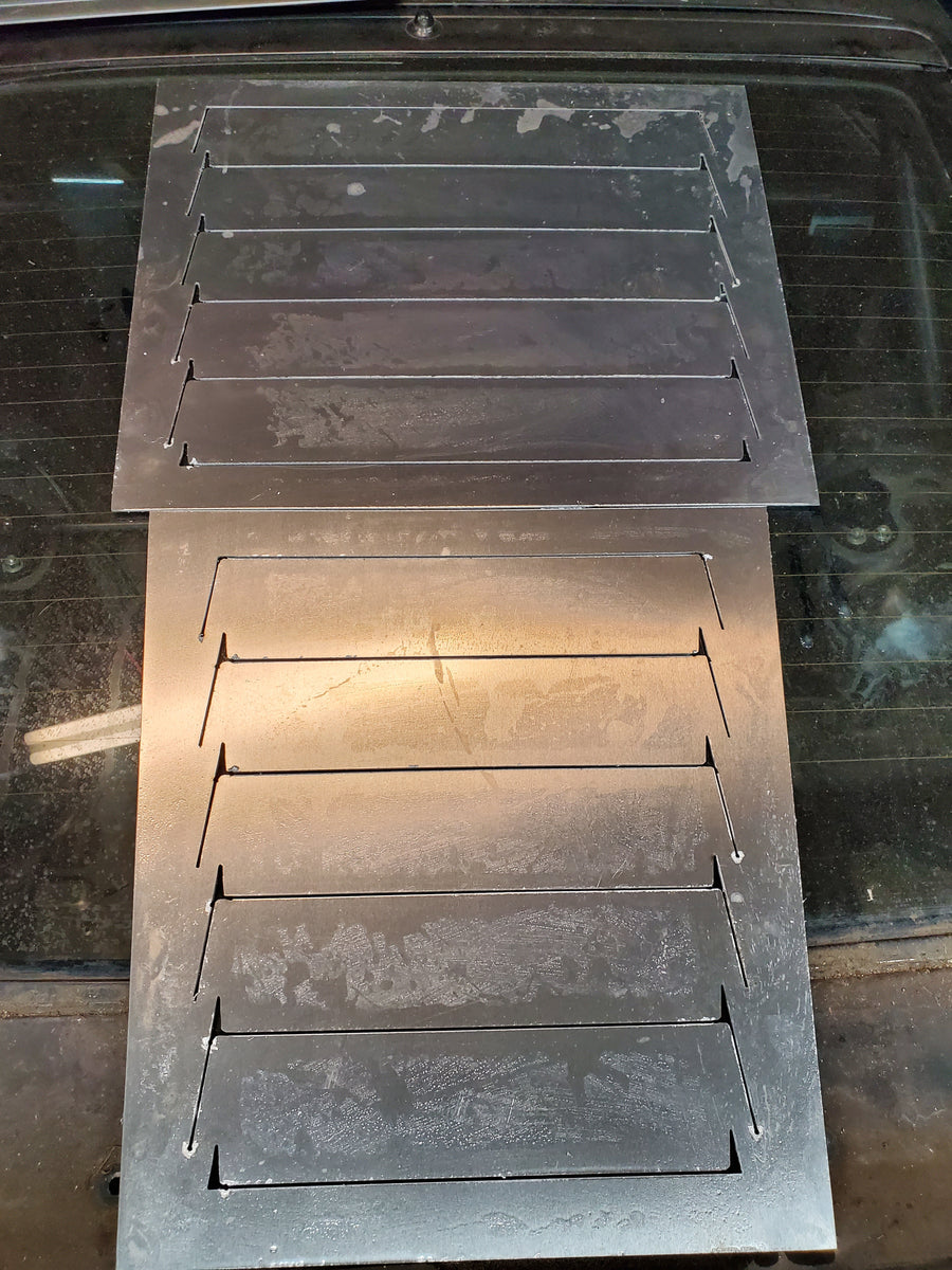 Z31 louvered hood vents – Pucker Factory Fabrication