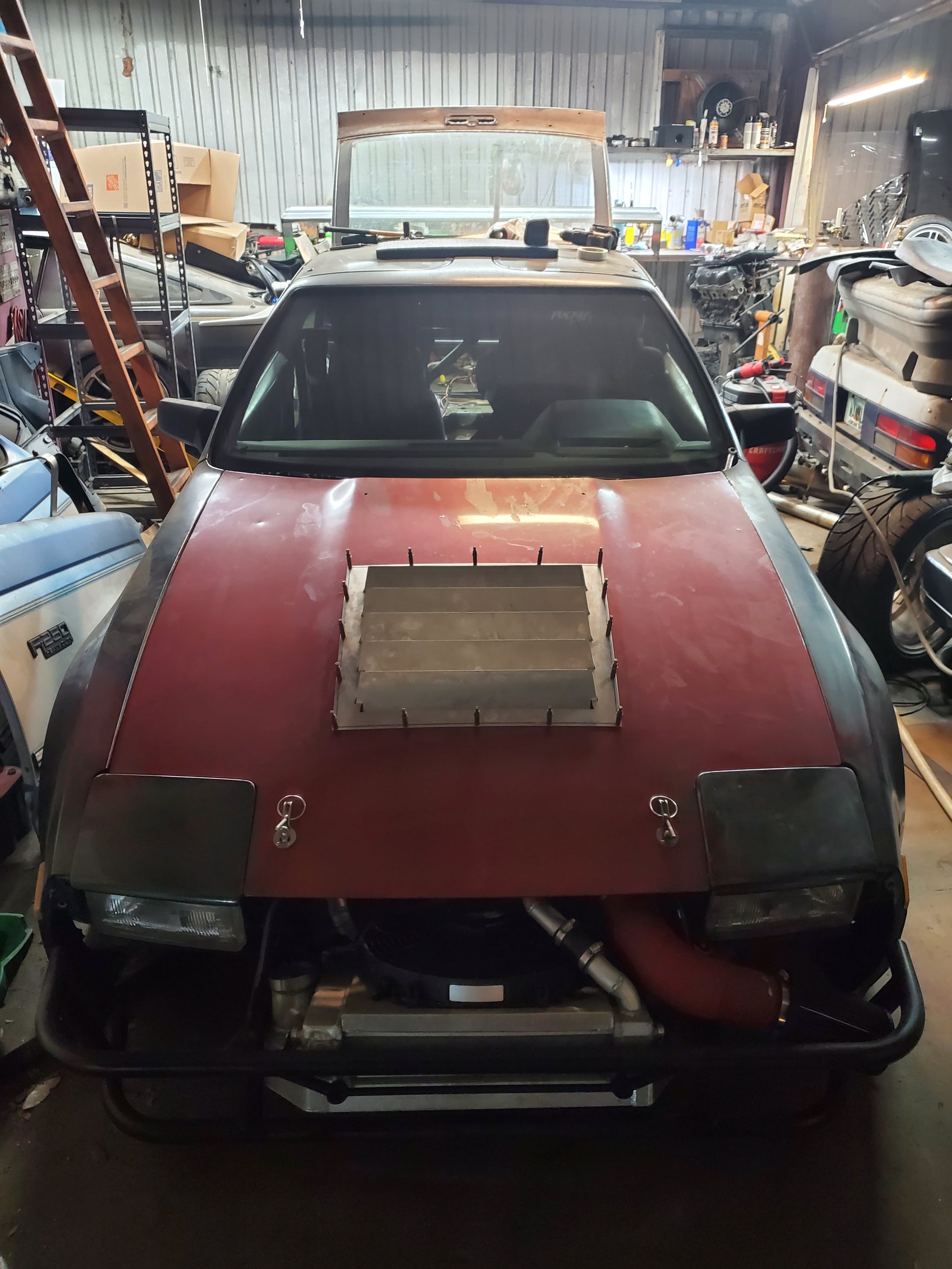 Z31 louvered hood vents – Pucker Factory Fabrication