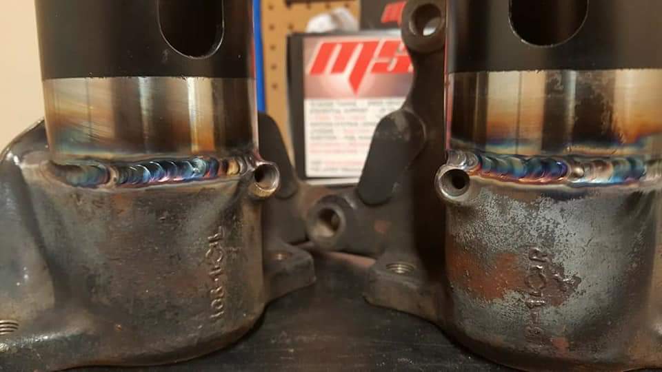 Coilover welding service – Pucker Factory Fabrication